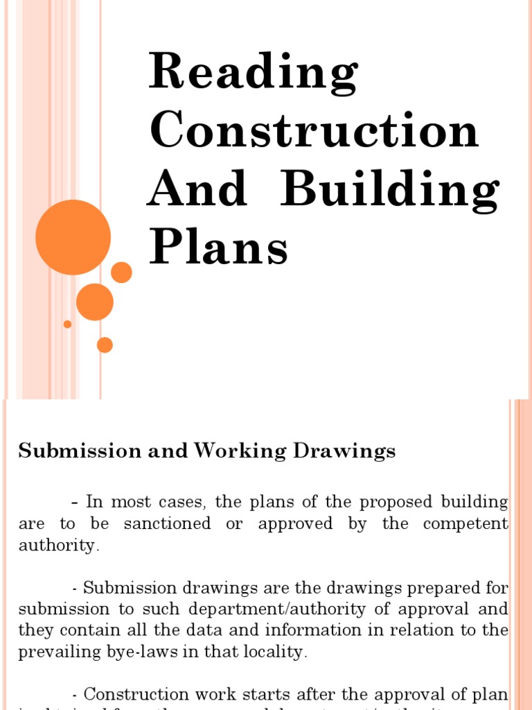 Lecture 0 - Reading Construction Plans | PDF | Art Media | Engineering