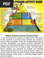 Filipino Physical Activity Pyramid Guide | PDF | Wellness