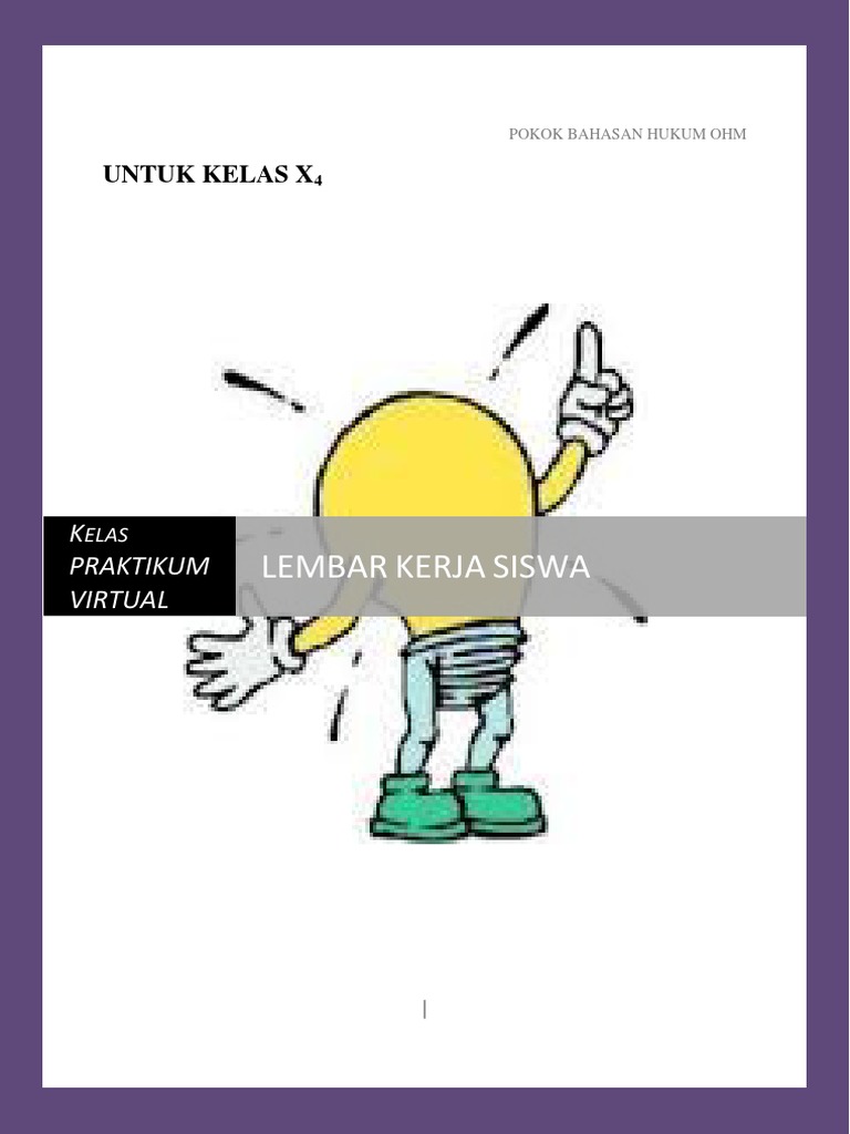 Lampiran 5 LKS Virtual PDF | PDF | Metode & Bahan Ajar | Sains & Matematika