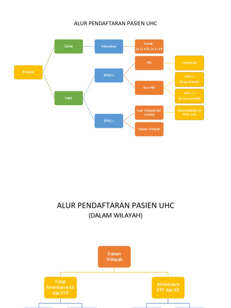 Alur Pendaftaran Pasien UHC | PDF
