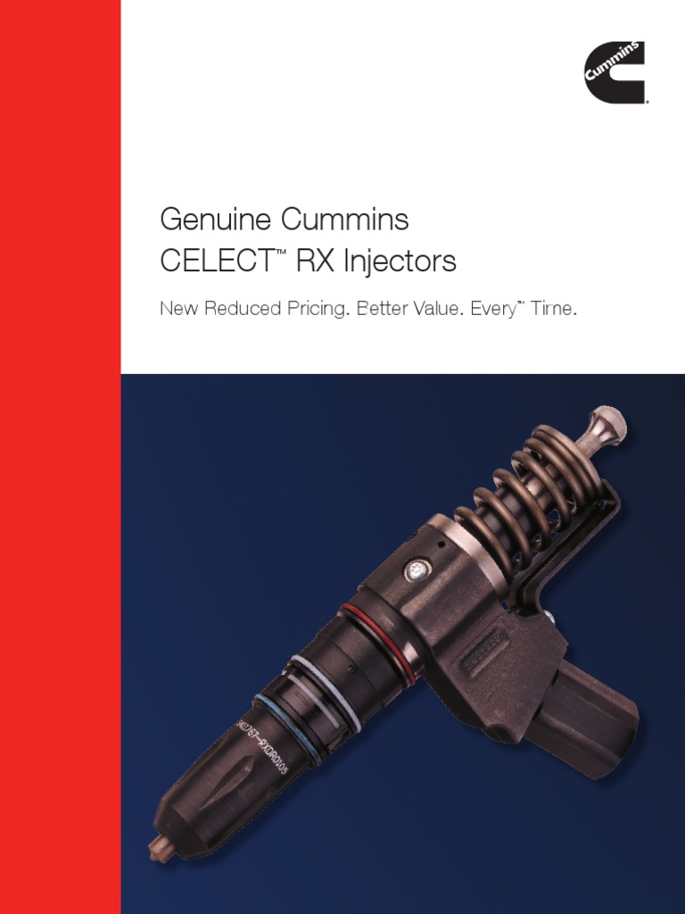 Celect RX Injectors Flyer | PDF | Fuel Injection | Engines