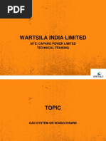 Wärtsilä 18V50DF Engine Specifications | PDF | Diesel Engine | Turbocharger