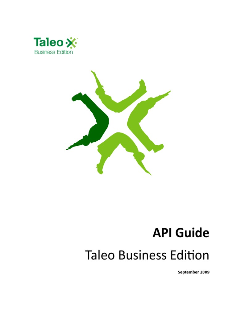 Taleo Business Edition: API Guide | PDF | Web Service | Soap