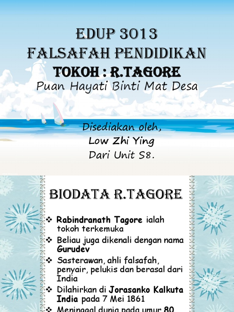 Edup3013 Tutorial 2 R.tagore | PDF