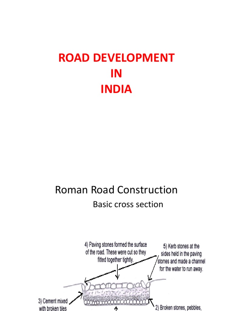 Road Development in India | PDF | Highway | Road