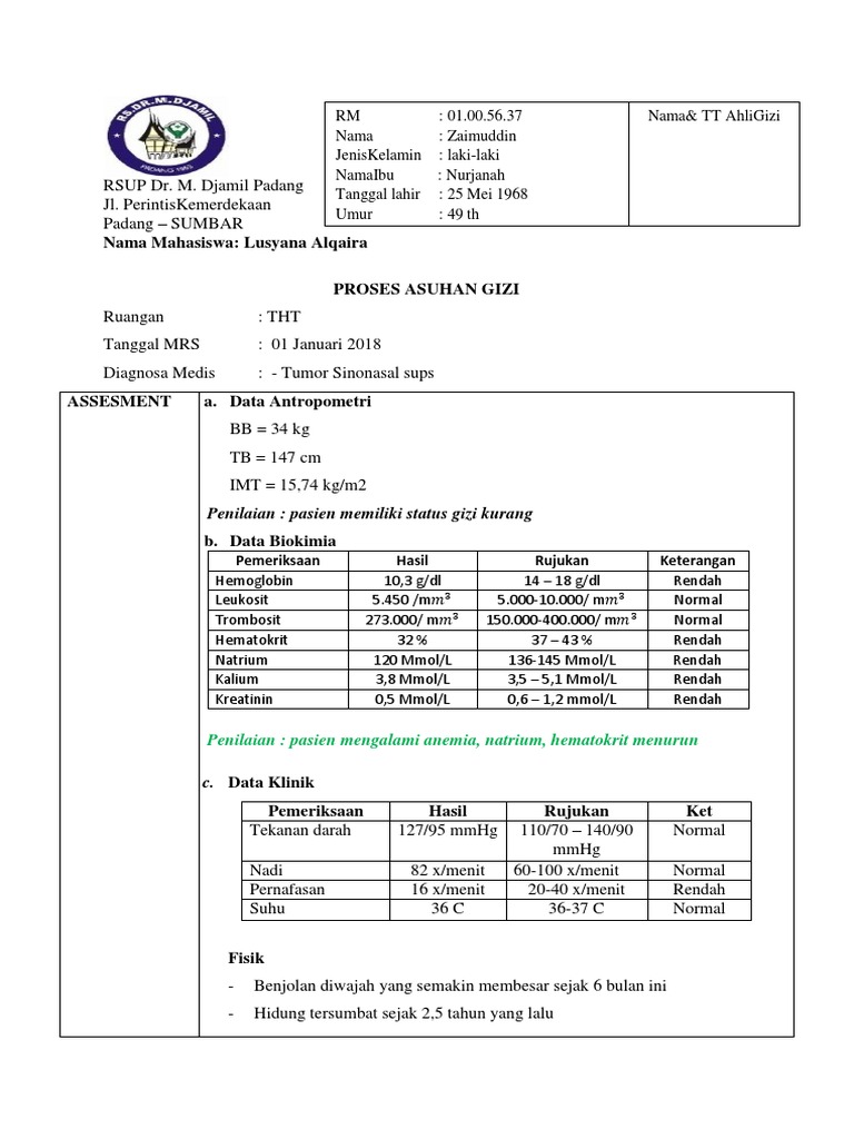 Format Ncp Kosong Pdf