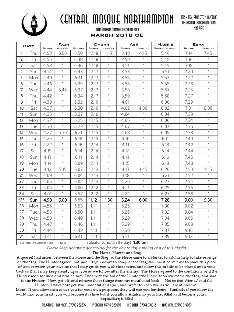 Central Mosque Northampton: 112 116. Abington Avenue Abington ...