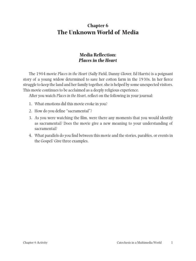 Chapter 6 Activity | PDF