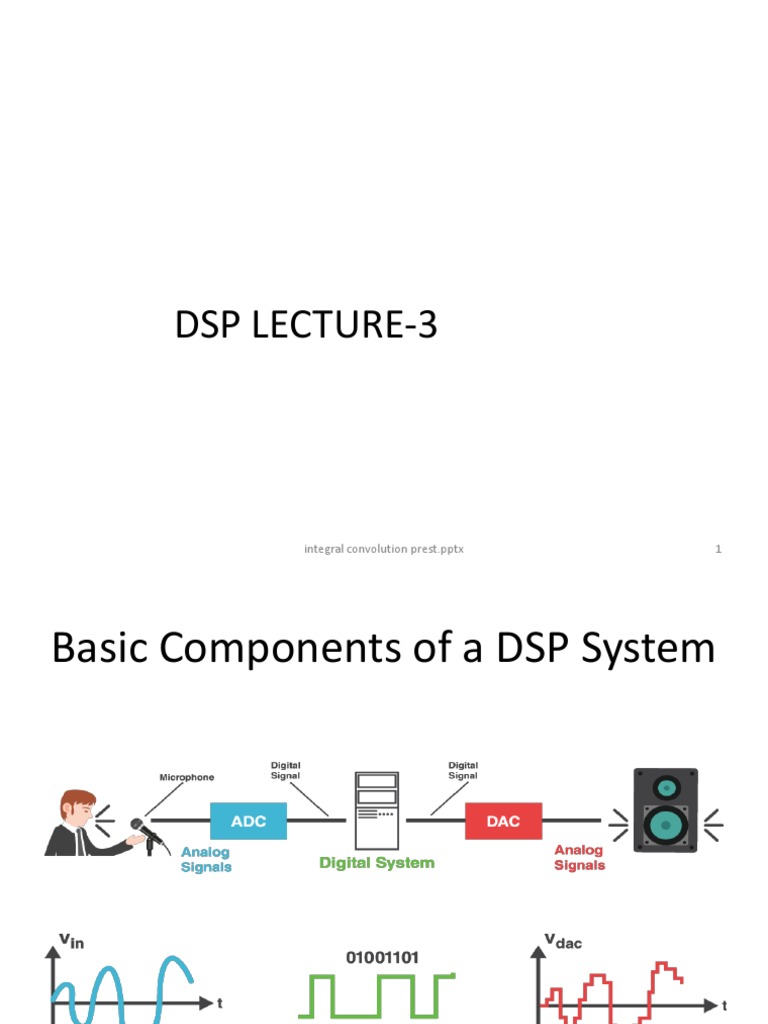 Dsp Lecture 3 1 Integral Convolution Prest Pdf Sampling Signal Processing Analog To 5535