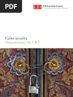 The Evolving Role of CSO | PDF | Information Security | Chief ...