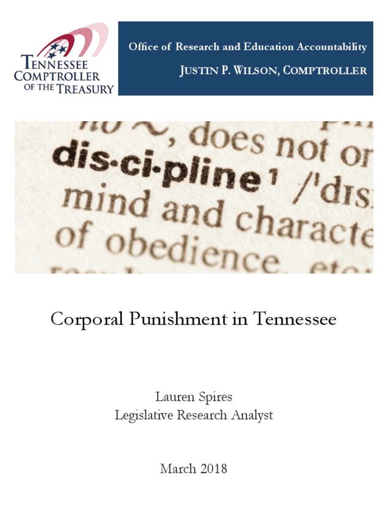 Full Report Corporal Punishment | PDF | Section 504 Of The ...