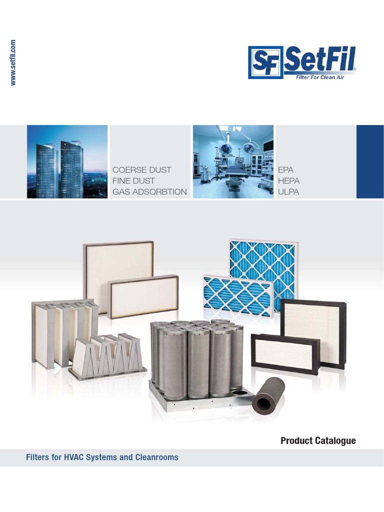Coerse Dust Fine Dust Gas Adsorbtion EPA Hepa Ulpa: Filters For HVAC ...