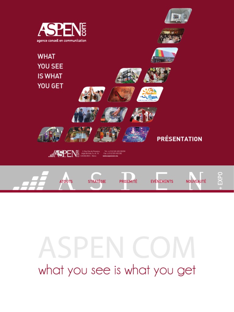 Presentation Aspen Com-2 | PDF | Maroc | Casablanca