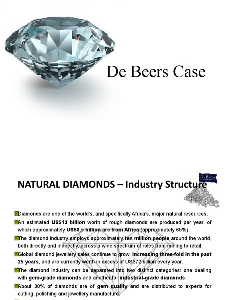 De Beers Case | PDF | Diamond | Retail