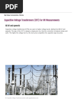 CCVT VS PT | PDF | Transformer | Inductor
