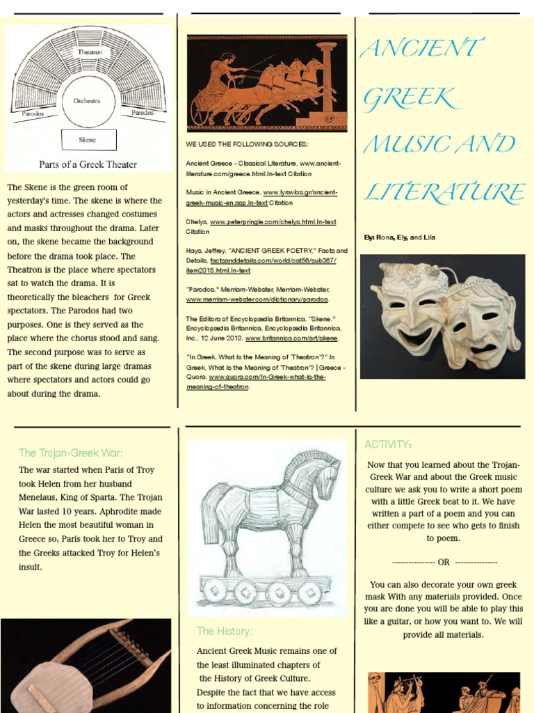 Museum Brochure | PDF | Greece | Paris (Mythology)