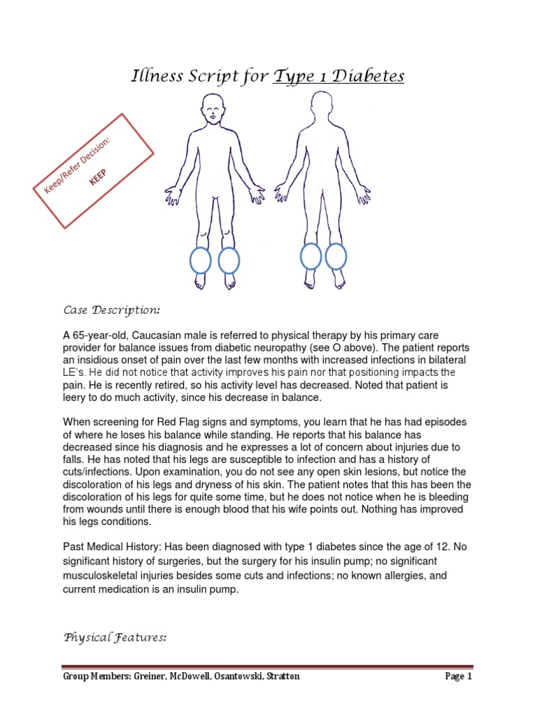 illness script for diabetes | Peripheral Neuropathy | Diabetes Mellitus ...