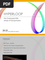 Hyperloop: Presented By: Aniket Deolikar | PDF | Hyperloop | Engineering