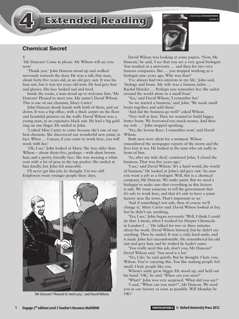 Extended Reading: Chemical Secret | PDF