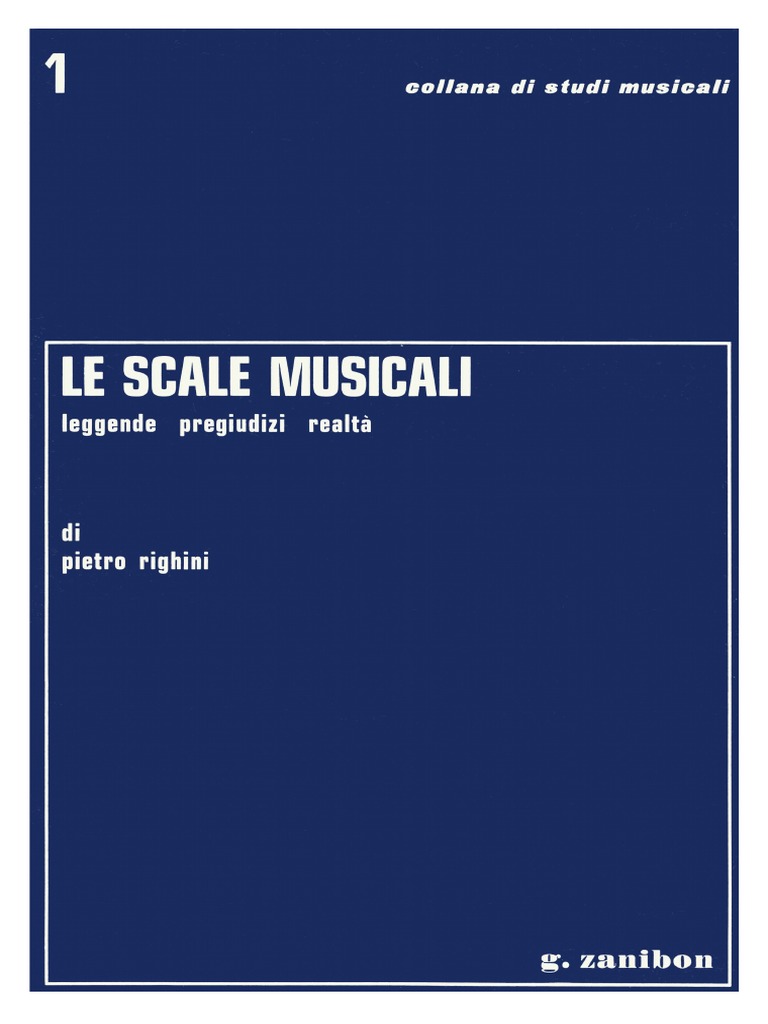 Le Scale Musicali PDF | PDF