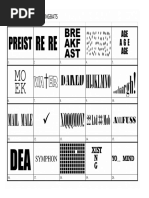 Dingbats Answers | PDF