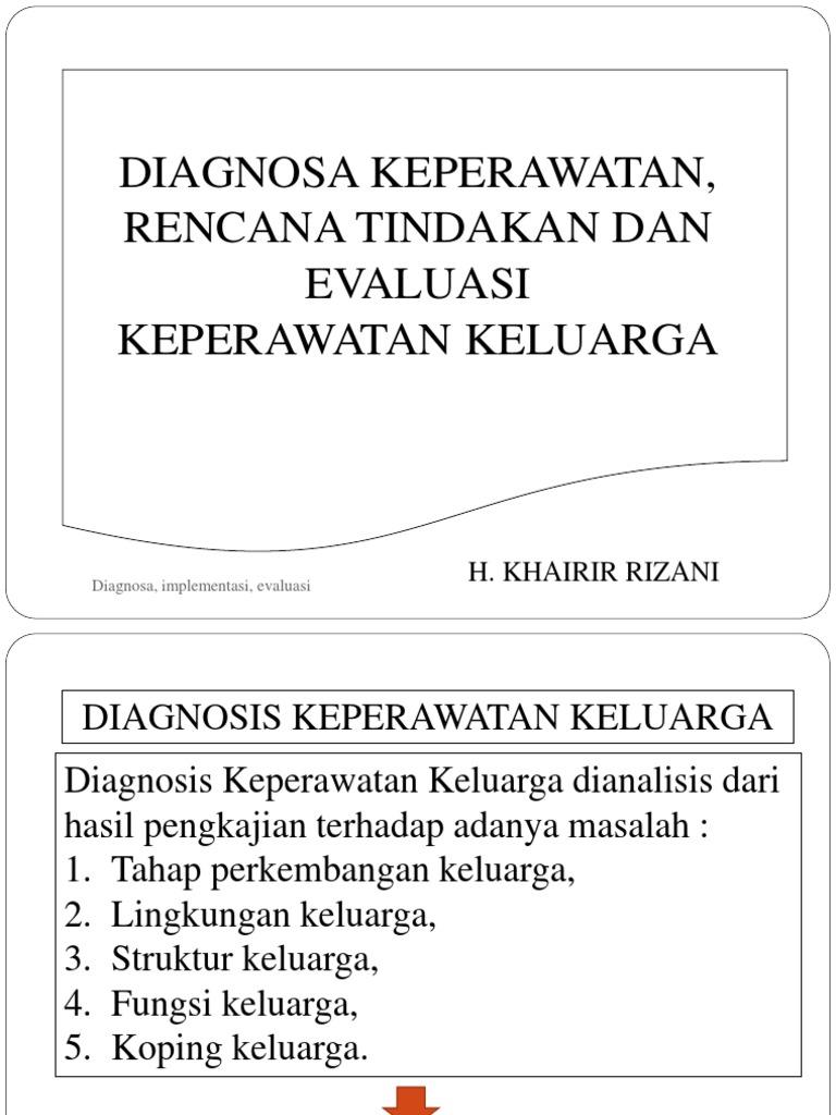 4 Diagnosa & Implementasi Kep. KLG | PDF | Pengembangan Diri