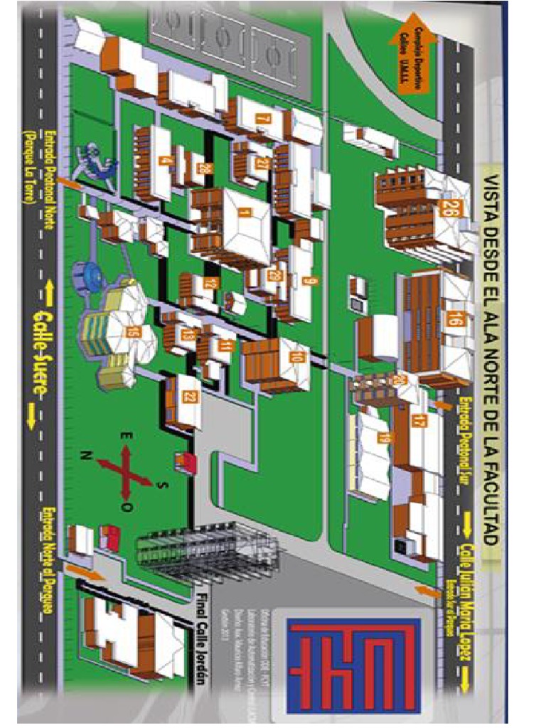 Mapa Aulas Umss Tecnologia | PDF