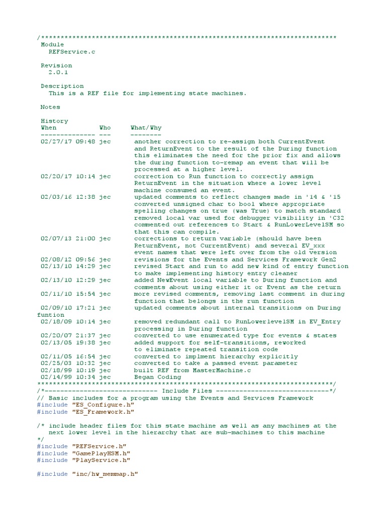 Refservice | PDF | Subroutine | Parameter (Computer Programming)