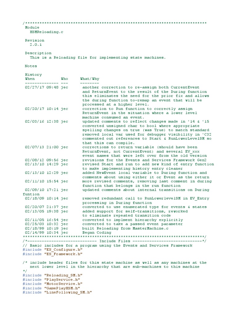 Reloading SM | PDF | Subroutine | Parameter (Computer Programming)