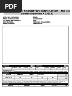 FAB Test Evaluacion Frontal | PDF | Cognición | Prueba / examen