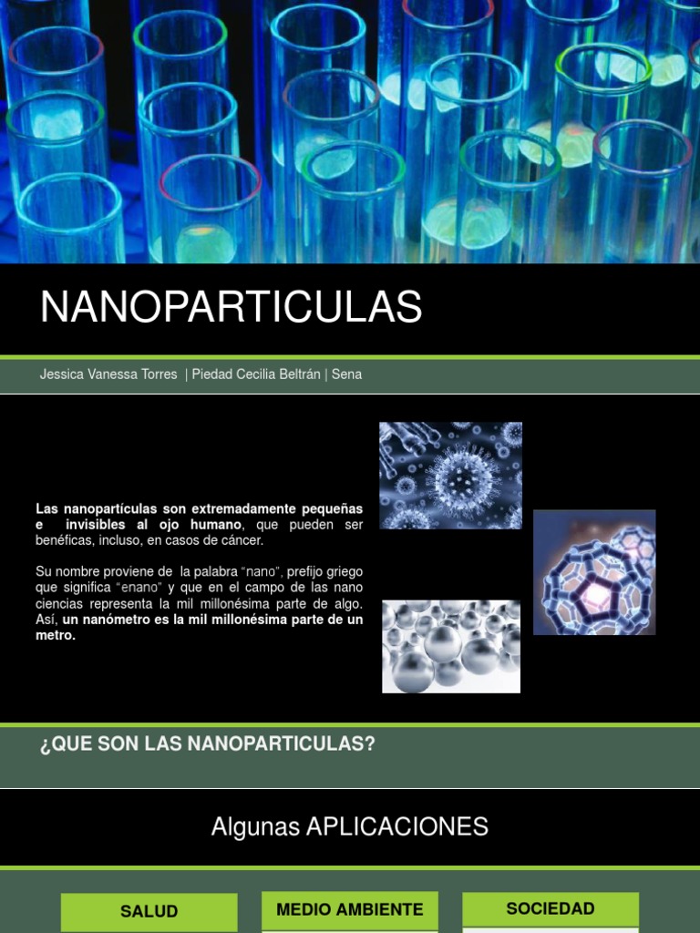 NANOPARTICULAS.pdf | Nanotecnología | Nanopartículas