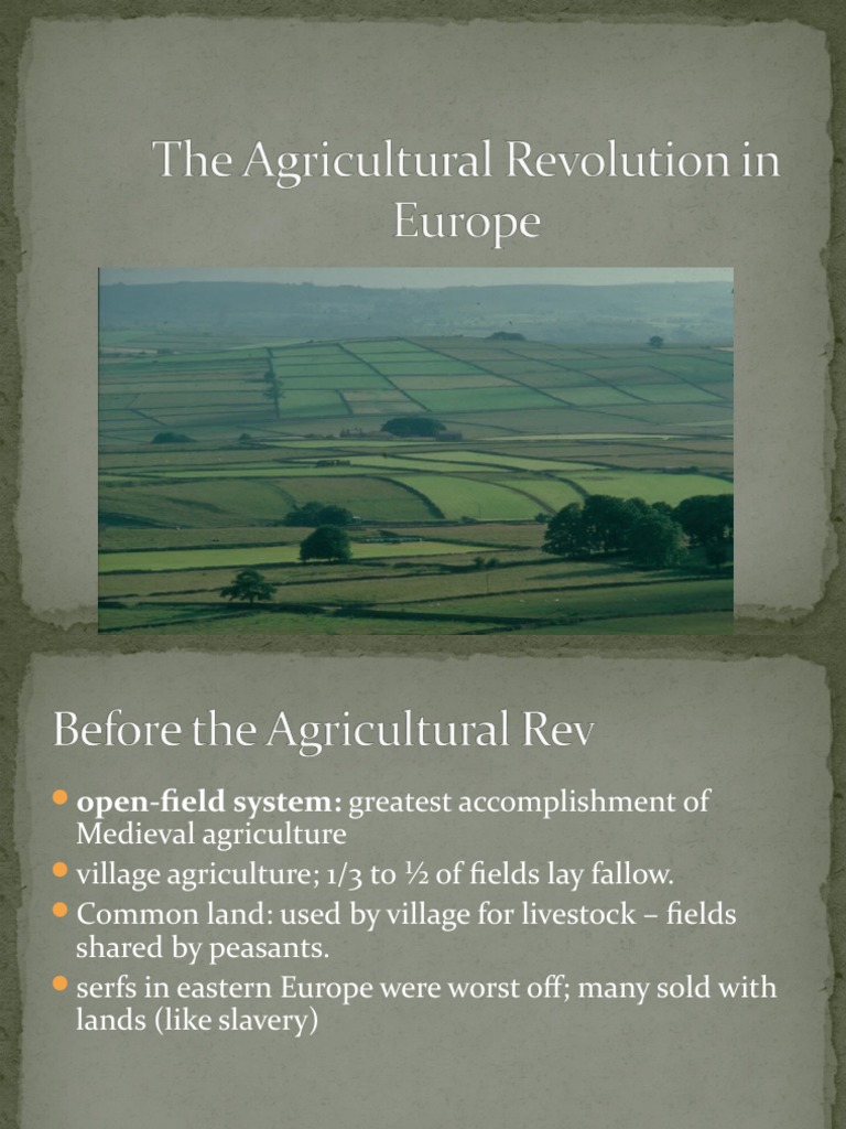 Agricultural Revolution 2 | PDF | Enclosure | Agriculture