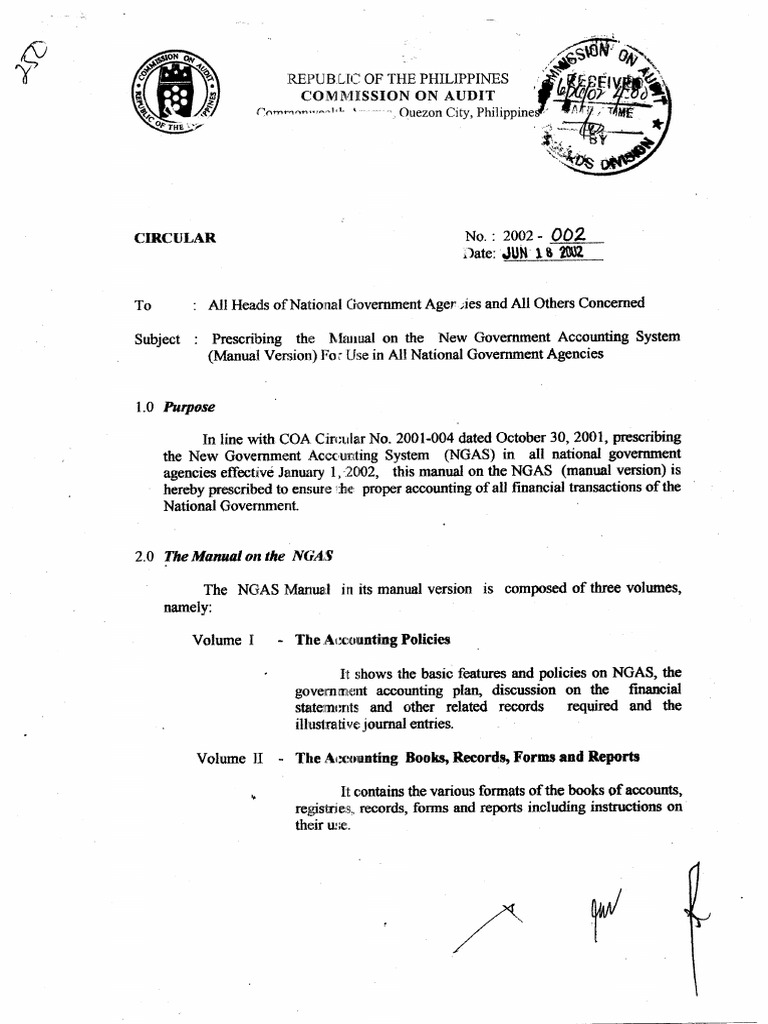 Coa C2002-002 | PDF | Official Documents | Constitutional Law