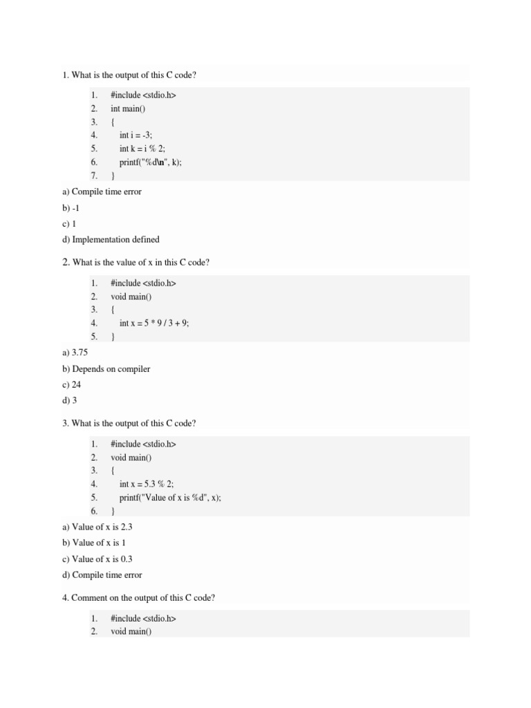 QQC | PDF | C (Programming Language) | Parameter (Computer Programming)