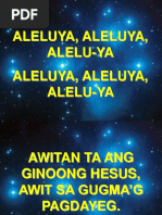 Kanta Sa Simbahan | PDF | Nature