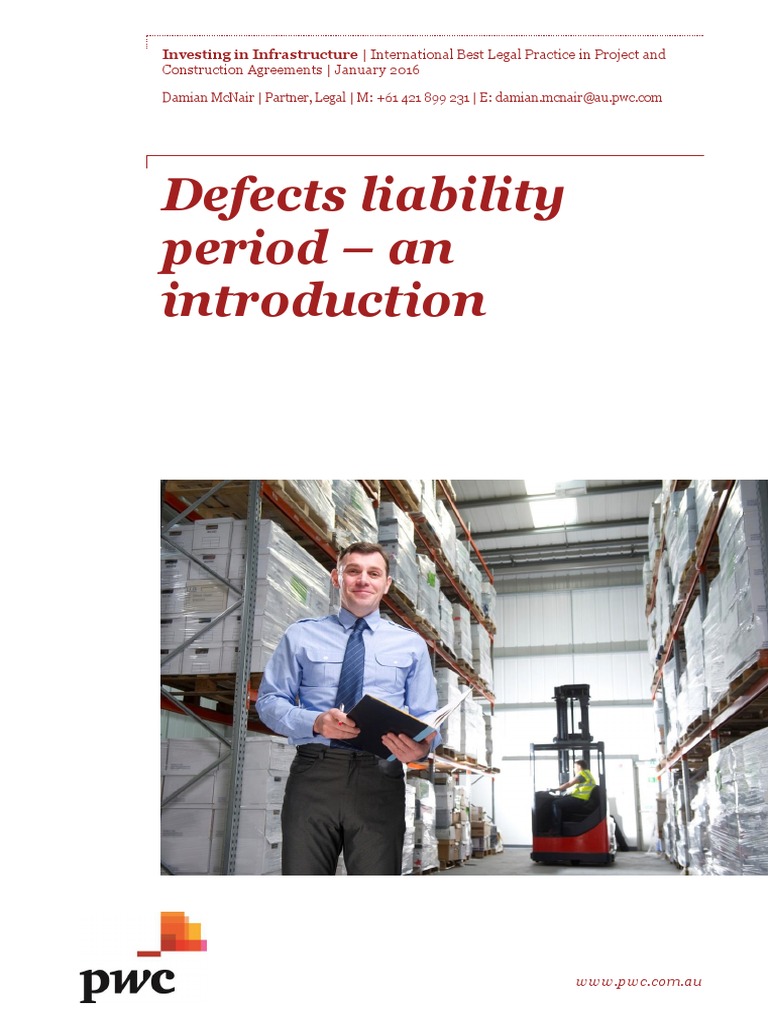 Defects Liability Period | PDF | Legal Liability | Employment