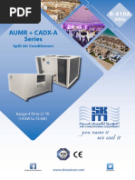 SKM M-Series Packaged AC Overview | PDF | Air Conditioning | Thermostat