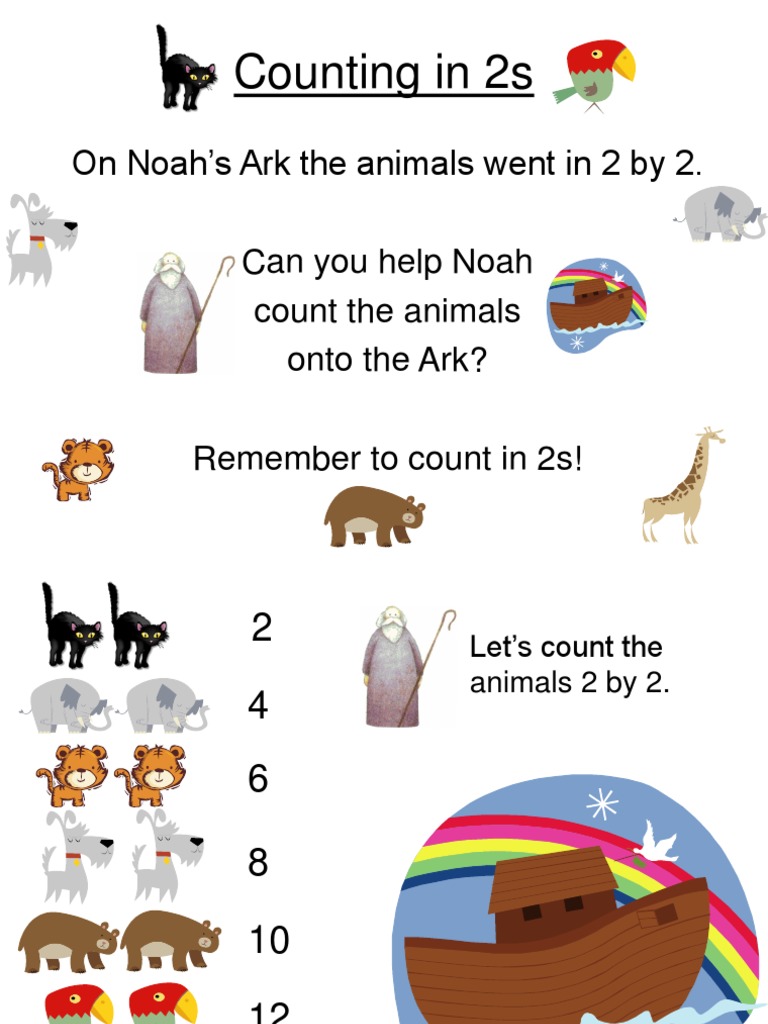 Noah's Ark Counting in 2s | PDF | Mythology | Old Testament People