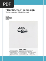 Think Small - Volkswagen's Ad Campaign | PDF