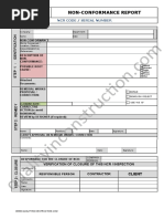 NCR Form Example | PDF