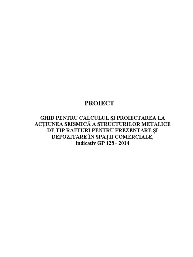 Ghid Rafturi Metalice redactareaIII PDF | PDF