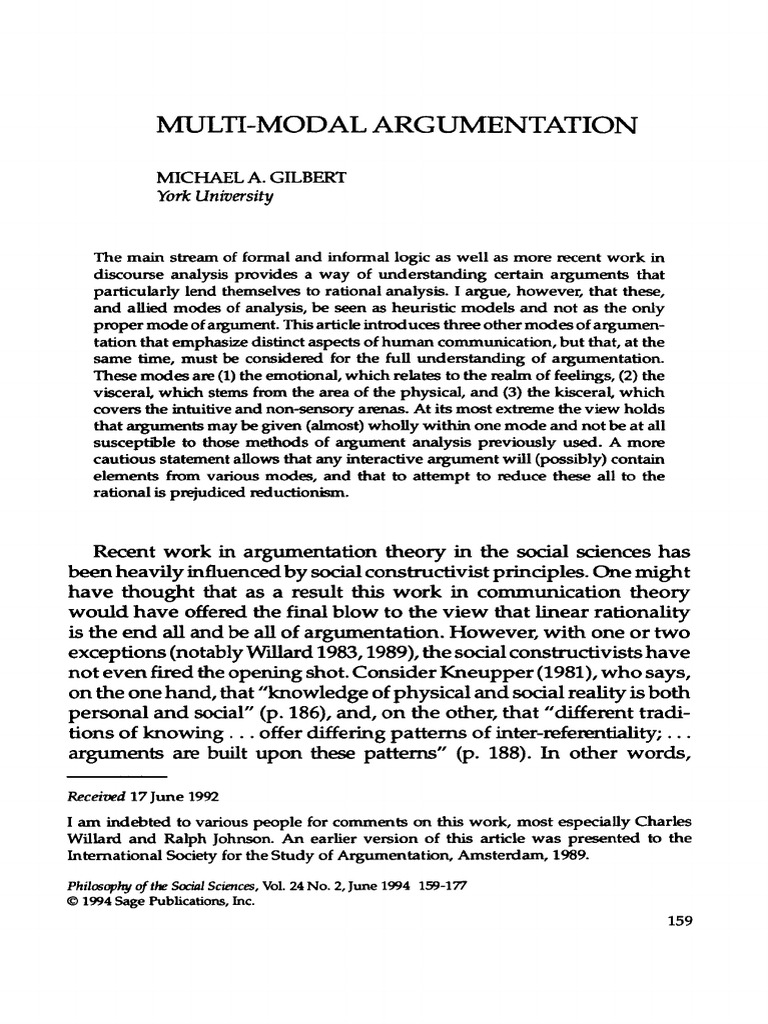 159 Full PDF | PDF | Argumentation Theory | Argument