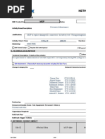 MOP Template | PDF | Technical Support | Reliability Engineering