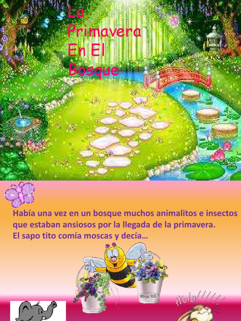 Cuento: La Primavera en el Bosque | PDF