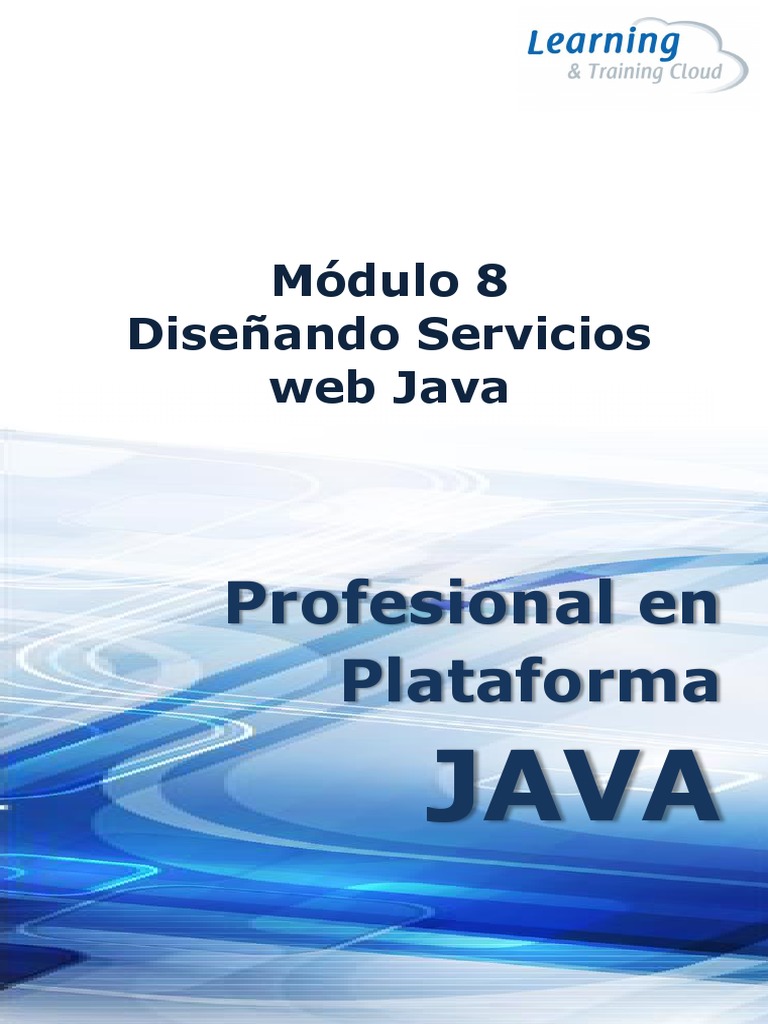 PDF M8 Java | PDF | Arquitectura orientada a Servicios | Patrón de diseño de software