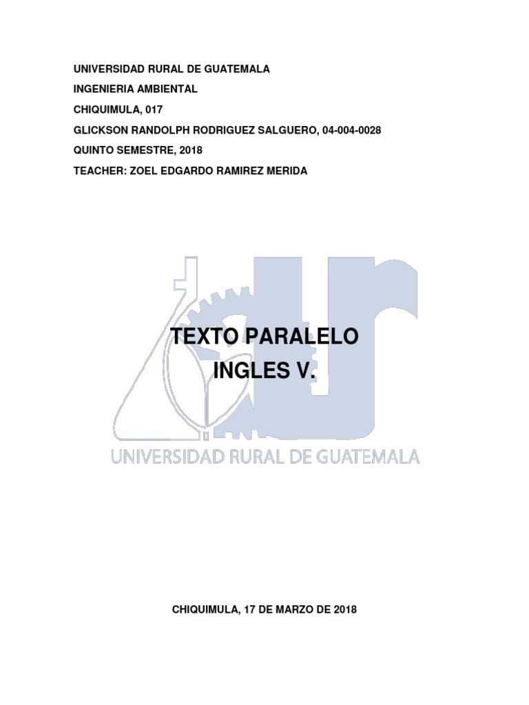 Universidad Rural de Guatemala | PDF