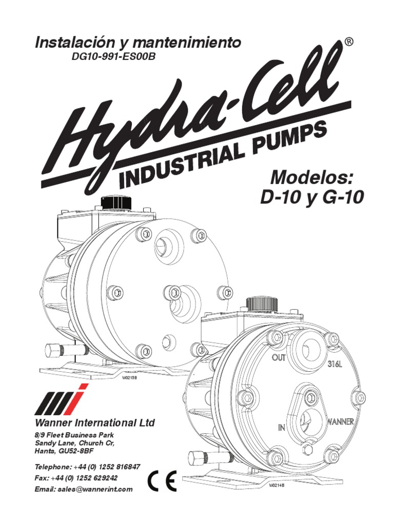 D-10 Parts Manual ESP | PDF | Bomba | Presión