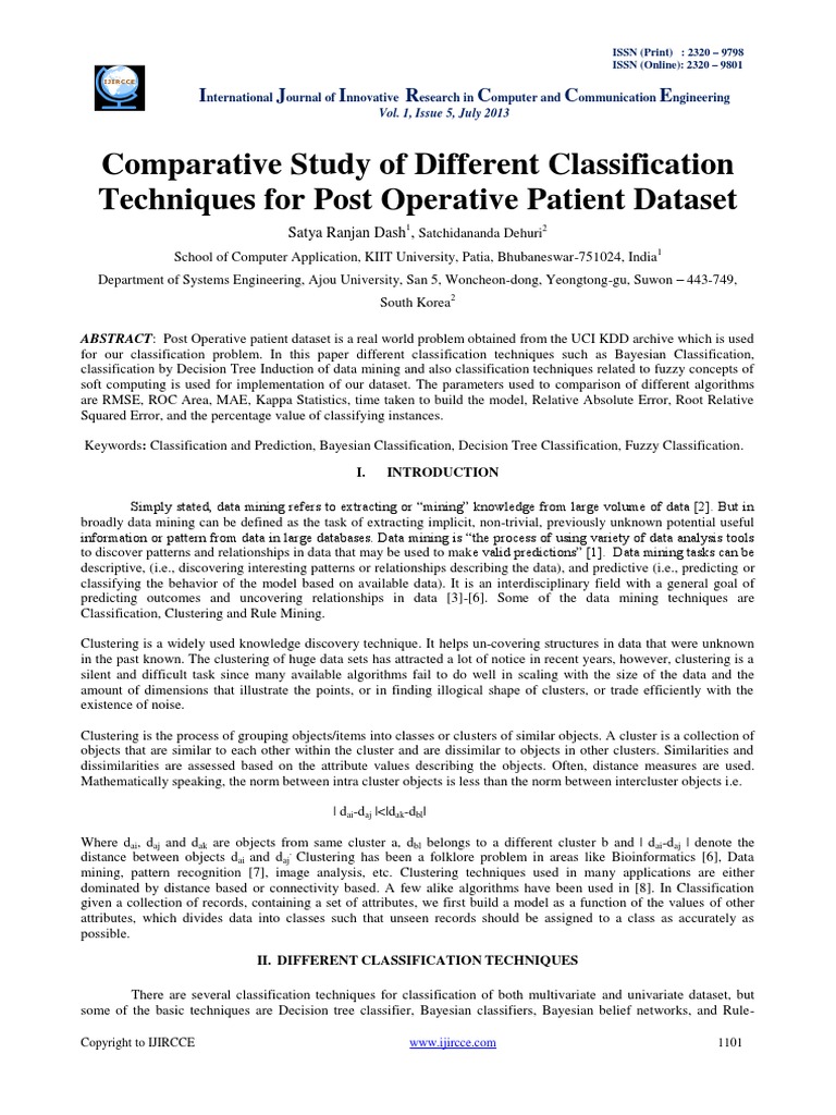 Post Op Weka Data Set Sample PDF | Download Free PDF | Statistical ... Post Op Weka Data Set Sample PDF | Download Free PDF | Statistical ...