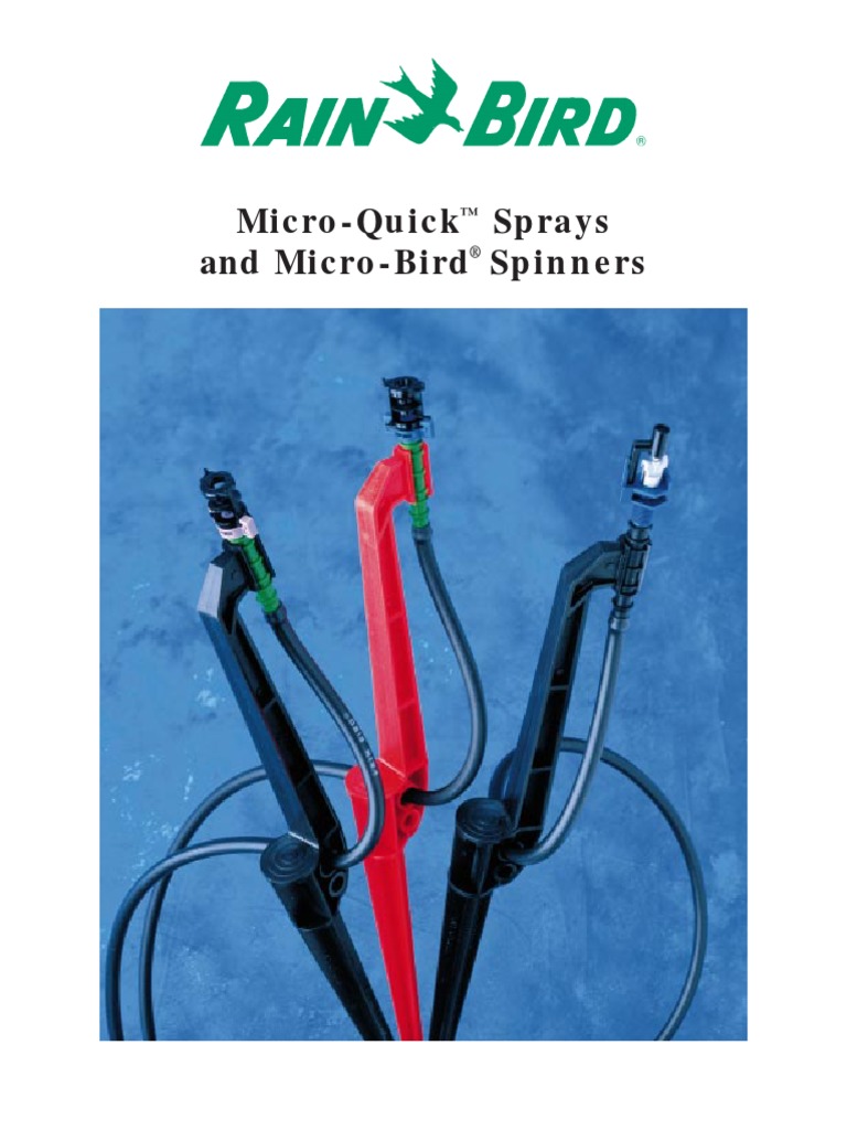 Micro Aspersores Rain Brid | PDF | Nature