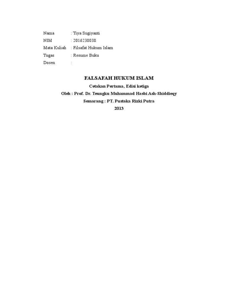 Resume Buku | PDF
